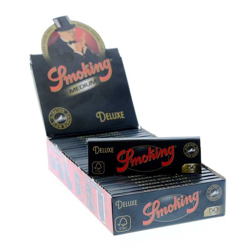 SMOKING DeLuxe Ultra Fine 1 1/4 Rolling Papers – Shop 420 Kenya